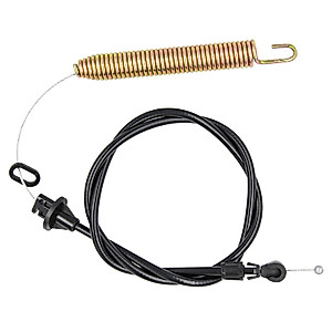 175067 Deck Engagement Clutch Cable for AYP Husqvarna Poulan Roper Craftsman 169676 532175067 532169676 21547184 Lawn Mower 42", Cable Length 45", Conduit Length 32"