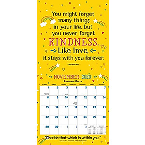 Wonder Wall Calendar 2021