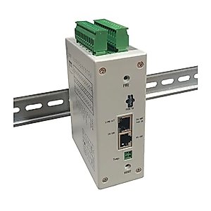 Tycon Power Systems TPDIN-Monitor-WEB3 Remote Station Monitor and Control Web and SNMP Access Monitor 4 Voltages, 4 Currents, 2 Temperatures, and use 4 Relays for Power Control