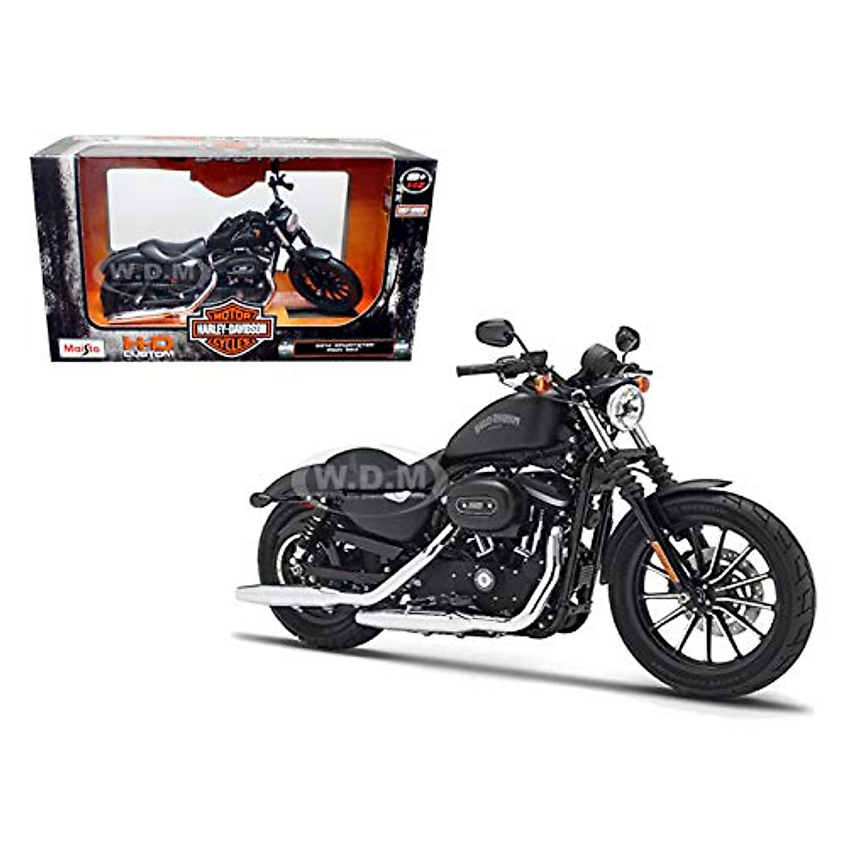 2014 Harley Davidson Sportster Iron 883 Motorcycle Model 1/12 by Maisto 32326