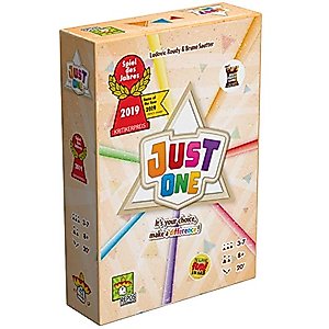Just One Party Game - Cooperative Word Guessing Fun for Friends and Family! Ages 8+, 3-7 Players, 20 Minute Playtime, Made by Repos Production