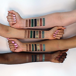 Profusion Cosmetics 21 Shade Eyeshadow Palette Collection & Brush, Chocolates