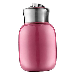 Stainless Steel Thermal Cup Vacuum Mug and Insulated Double for Camping, Keeps Drinks (Pink) (Color : Rose)