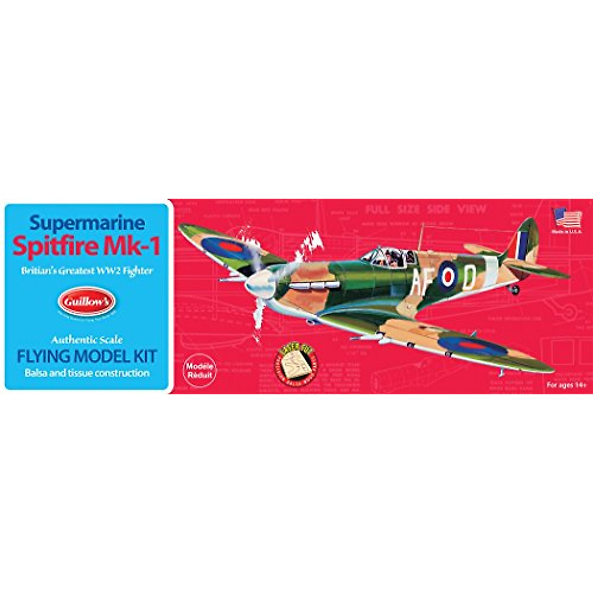 Guillow's Spitfire Model Kit