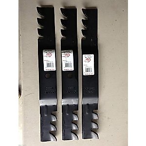 Set of 3 50" Toro Gator Type Mulching Blades, Codes 112-9759-03/110-6837-03