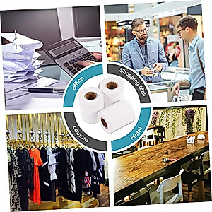 PLAFOPE 5 Rolls Rolls Glasses optometry paper lables tabs pos receipt paper thermal shipping labels thermal labels thermal view paper print paper thermal paper computer white tester