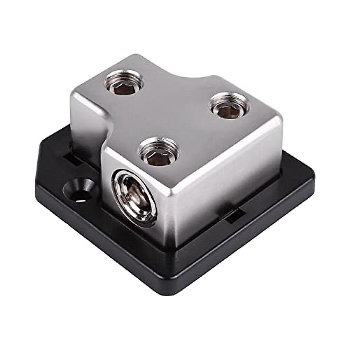 Skar Audio x1 0/4 Gauge Input to x2 0/4 Gauge Outputs Power Distribution Block (SK-DIST-BLK3)