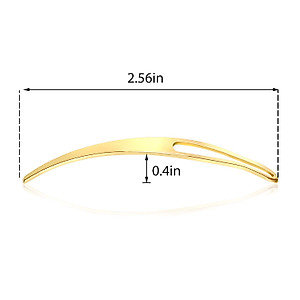 WILLBOND 12 Pieces Interlocking Tool Dreadlocks Kit, Easyloc Hair Tool for Maintaining Your Dreadlock, Unisex (Gold, Silver, Rose Gold)