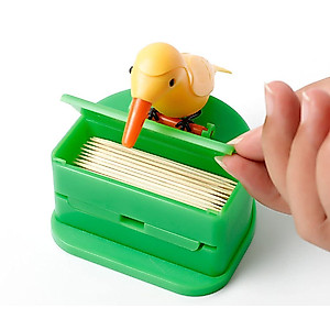 Cute Cartoon Bird Toothpick Dispenser Kitchen Home Party Decoration Gifts