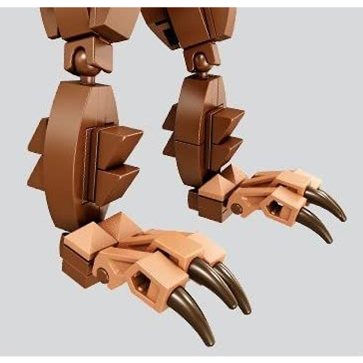 General Jim's Dinosaur Set Pterodactyl and Fossil with Display Stand 2 in 1 Posable Building Blocks Toy Bricks Set - for Teens and Adults