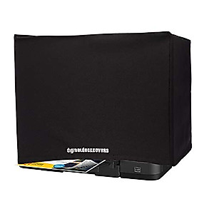 DigitalDeckCovers Printer Dust Cover Compatible with Epson Workforce WF-2650 / WF-2660 / WF-2750 / WF-2760 / WF-2860 Printer Protector [Antistatic, Water Resistant, Heavy Duty Fabric, Black]
