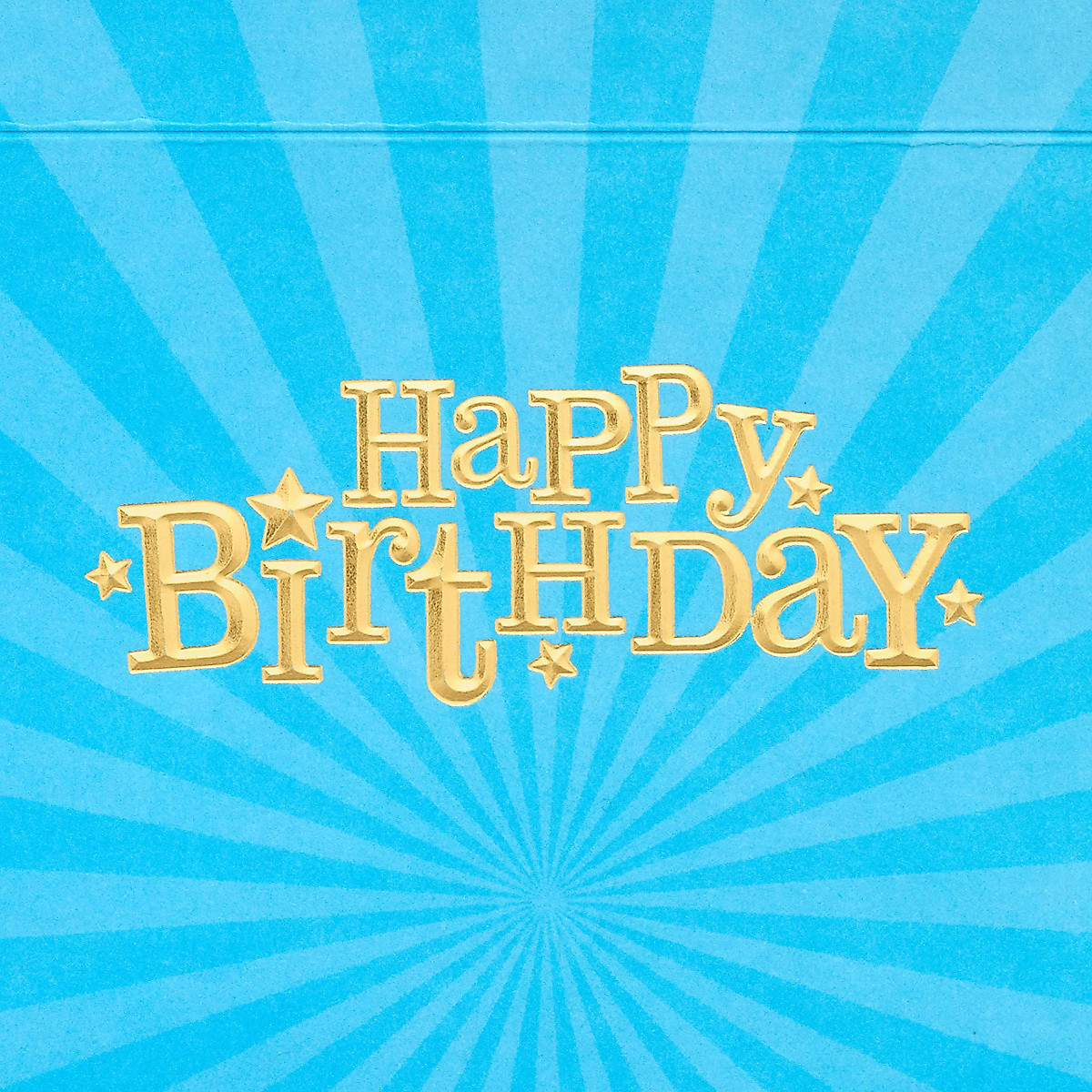 Hallmark 50th Birthday Card (Here's to Fifty)