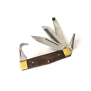Horsemen Horse Care Farrier Tool Multi Hoof Knife Tool Comb Pick Grooming PocketHoof Probe. Trimming Knife. Long Thinning Knife. Hoof Pick. All Purpose Cutting Blade.…