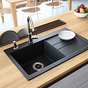 Garbage Disposal Flange, 3 Bolt Mount Stainless Steel Kitchen Sink Flange Kit with Splash Guard for 3 1/2 Inch Standard Sink Drain Hole, Sink Food Waste Disposer Installation kit