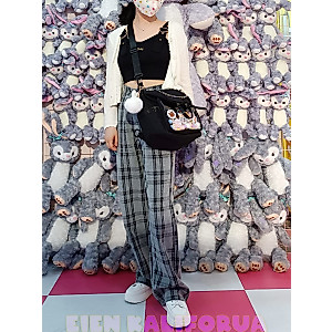 Eien Kaliforua Ita Bag Cute Ita Bag Backpack Kawaii Pins Display Backpack 3 Way Anime School Bag