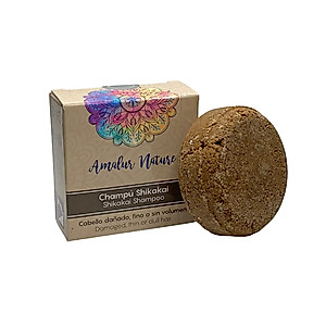 Shikakai Shampoo Bar small travel size 1.76oz, Organic, Vegan, All Natural, Sulfate Free