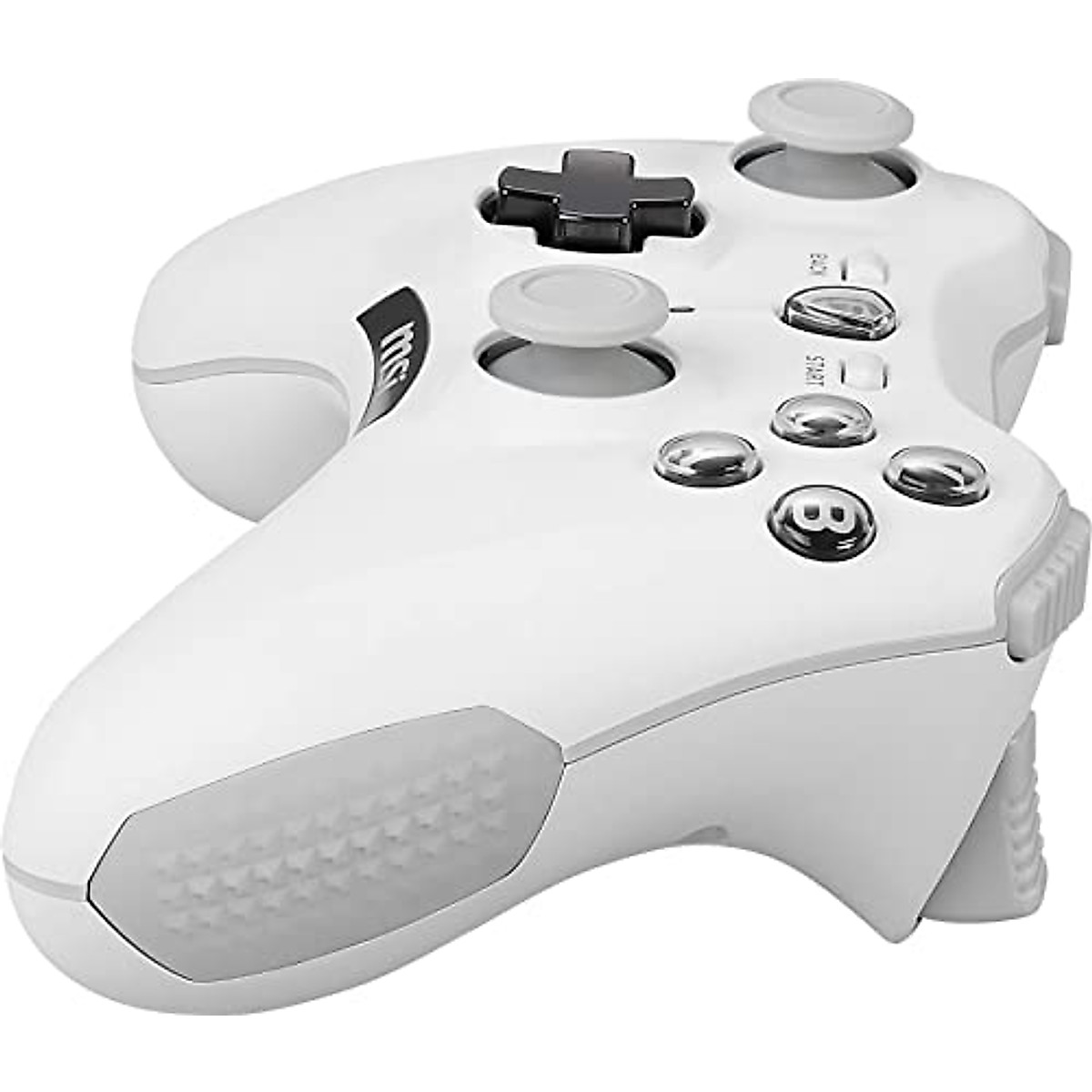 MSI Force GC30V2 White Wireless Gaming Controller, Dual Vibration Motors, Dual Connection Modes, Interchangable D-Pads, Compatible with PC & Android