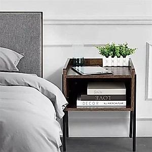 HIGOH Bedside Table Wooden Bedside Table Dresser Bedside Table Bedroom Furniture Accessories Bedside Table Bedside Table