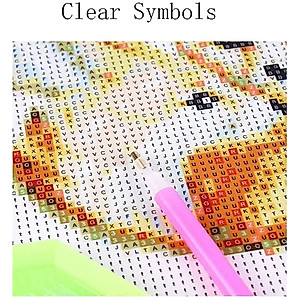 JFYHAB 5D Diamond Painting Kit for Adults Beginner, Dogs Full Drill Diamond Art Rhinestone Painting with Diamonds Pictures Arts and Crafts for Home Wall Decor 12 x 16 inch