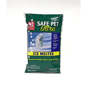 Qik Joe Safe Pet Ultra Instant Snow and Ice Melt for Sidewalks, Driveways, Steps, and Parking Lots, Deicer for Concrete, Asphalt, Wood, and Other Surfaces, Effective to -5 Degrees (20 Lbs.)