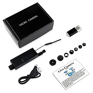 MITUUT Spy Camera Hidden Camera Nanny Cam, Mini Camera 4K Ultra HD with Wireless WiFi Camera, Portable Home Security Indoor Outdoor