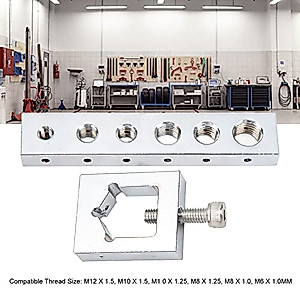 Wire Lockwire Nut Kit, Nut and Bolt Drill Jig Metric VS559 Metal High Hardness Precise Safe Wire Drill Guide Set Fit for Secure Locking Wire