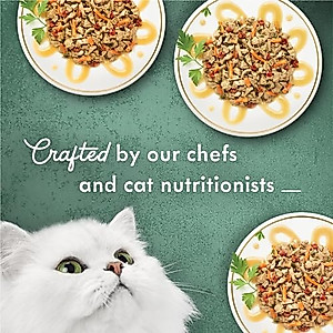 Fancy Feast Elegant Medley Primavera Collection Cat Food (Case of 2),Turkey, Tuna & Chicken, 36 ounces