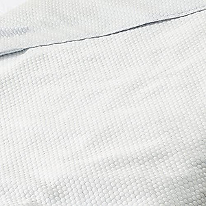 Classic Brands 20 lb. Chill Weighted Blanket with Removable Cover, White