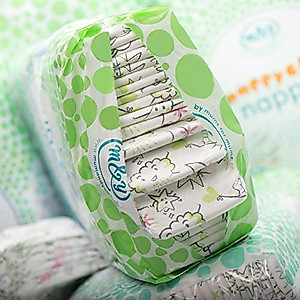 Mum & You Nappychat Eco-Friendly Diapers - Size 5, 104 Count (Pack of 2)