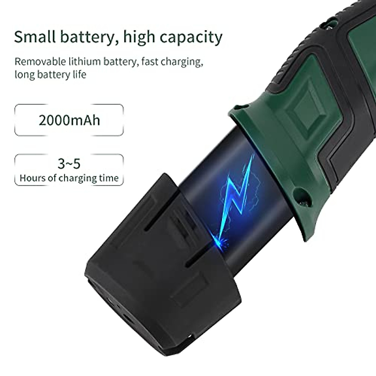 Wopulite Electric Pruning Shears Cordless Rechargeable Power Pruner Scissors Tools (Pruner)