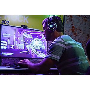 JBL Quantum 800 - Wireless Over-Ear Performance Gaming Headset with Active Noise Cancelling and Bluetooth 5.0 - Black