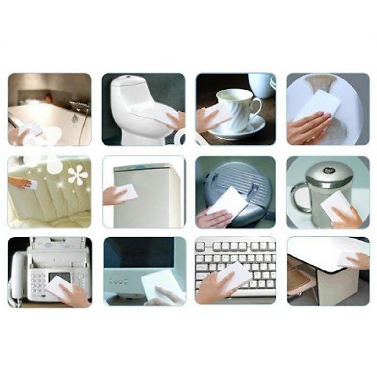 Extra Strength Value Deal, Magic Sponge Cleaners Eraser Pads - White - All Purpose - Long Lasting (30 XS Eraser Pack)