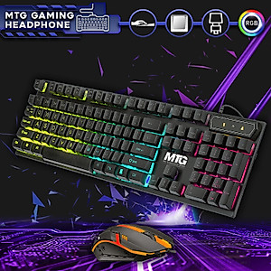 TechMagnet Gaming Desktop PC, Intel i5 6th Gen, Zeus Pro 6, RX 550, 16GB RAM, 256GB SSD + 1TB HDD 27 Inch 165Hz Monitor, RGB Keyboard Mouse Speaker Headphone, Webcam, Win 10 Pro (Renewed)