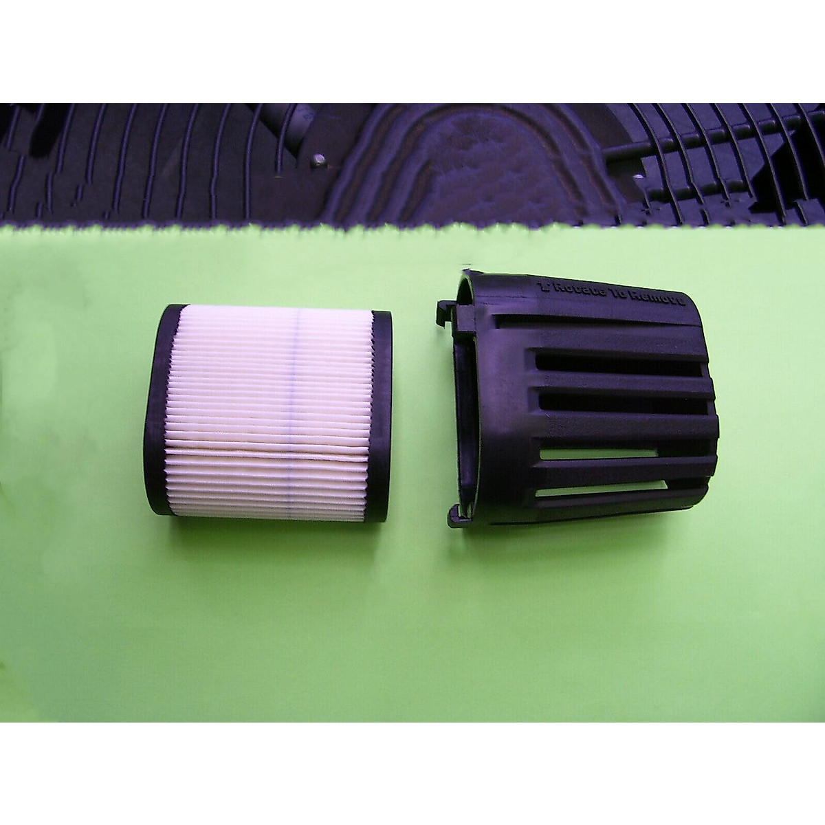 LWHwareHT Air Filter and Filter Cover For # 37122 and 36905, Replacement for Tecumseh OEM