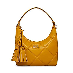 Anne Klein Quilted Shoulder Bag, Ochre