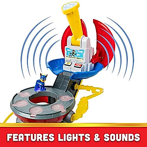 Paw Patrol, Mighty Lookout Tower with 4 Exclusive Bonus Action Figures, Toy Car, Lights and Sounds (Amazon Exclusive), Kids Toys for Ages 3 and up