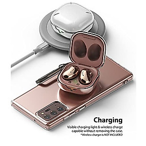 Ringke Slim-X Compatible with Samsung Galaxy Buds 2 Pro Case, Galaxy Buds 2 Case, Galaxy Buds Pro Case, and Galaxy Buds Live Case, Protective Sturdy Solid Cover for Galaxy Buds2 Pro - Clear