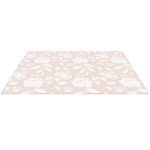 Premium Stylish Foam Floor Mat | Cushy-Soft & Thick | Waterproof, Easy-to-Clean, Hypoallergenic, Non-Toxic, Reversible, Portable | Baby Play Mat, Yoga Mat, Exercise Mat - Large Navy Geo Mountain