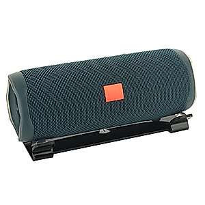 Desktop Stand for JBL Flip 4/FLip 5/Flip 6, TXEsign Acrylic Bluetooth Speaker Stand Holder Desk Display Stand Table Stand Holder for Cylindrical Speakers(Black)