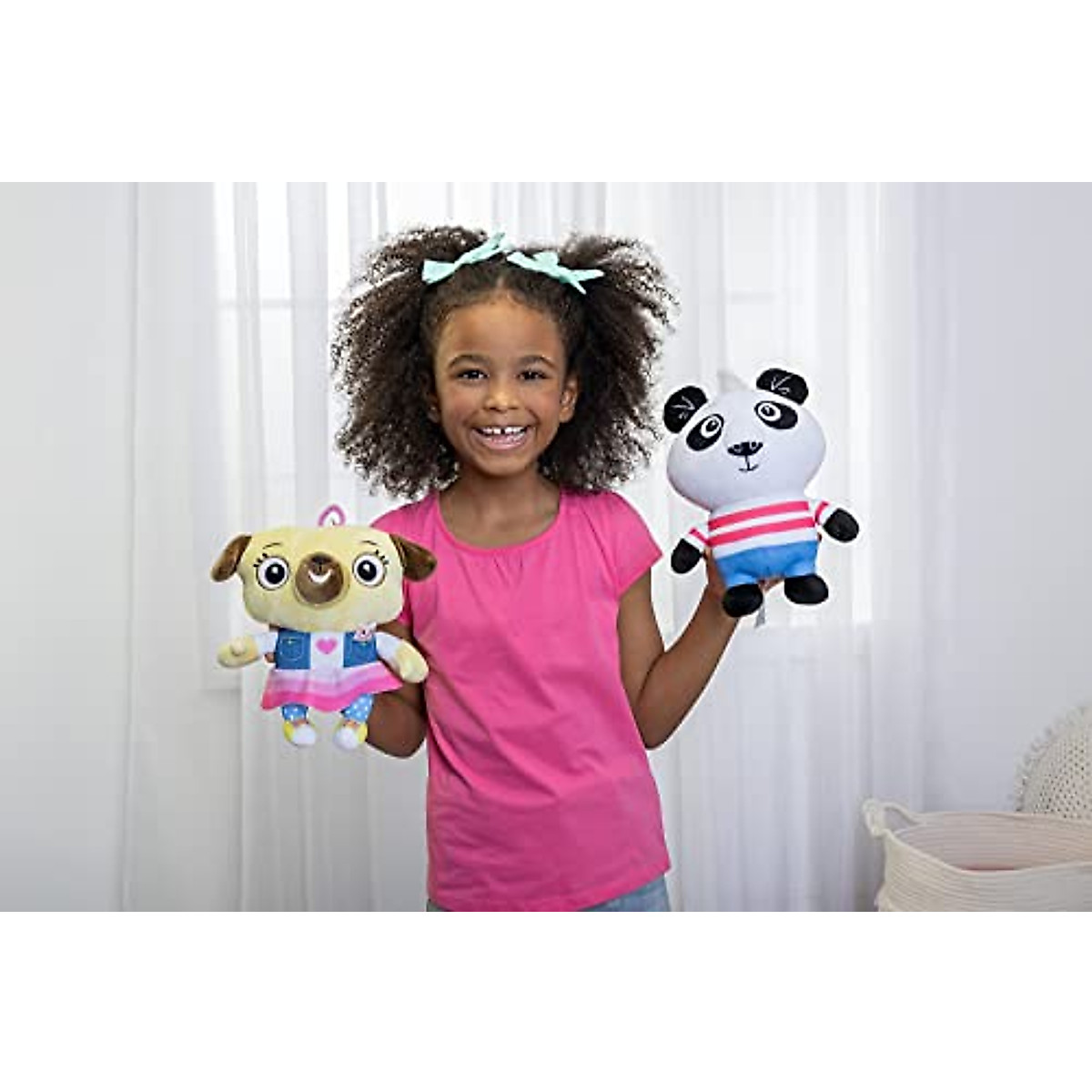 Doloowee Plush Nico and Chip Toys Best Buddies Official Licensed 8” Chip and Nico Stuffed Animal Toy Plush in 2-Pack Bundle