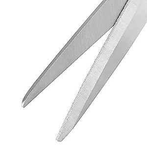 HaoAnKe Laser Scissors Professional Laser Guided Fabric Scissors, Sewing Cut Straight Fast Fabric Paper Crafts Black