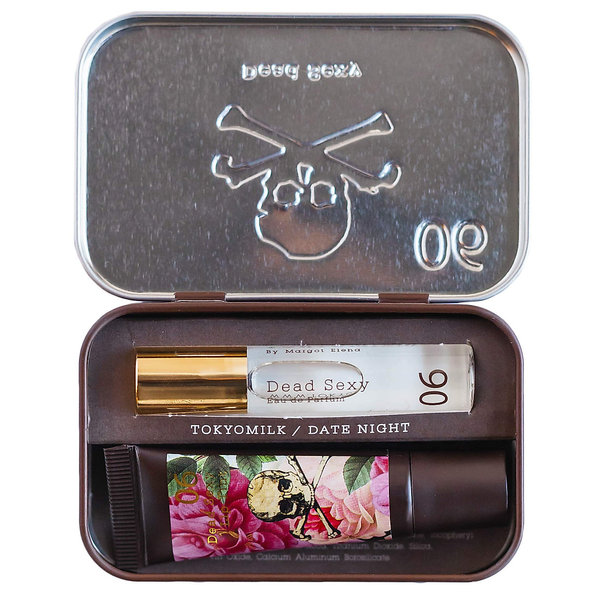 TokyoMilk Dead Sexy Date Night Kit | Includes Citrus Rose Lip Tint and Dead Sexy Eau de Parfum Mini Rollerball