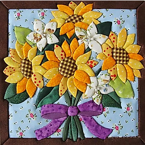 Cotton Quilting Fabric Misscrafts 50pcs 8" x 8" (20cm x 20cm) Craft Supplies Top Fat Quarter Bundles Floral Precut Fabric Square for DIY Craft Patchwork