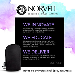 Norvell Sunless Streak free Self Tanning Washable Applicator Blending Tan Mitt