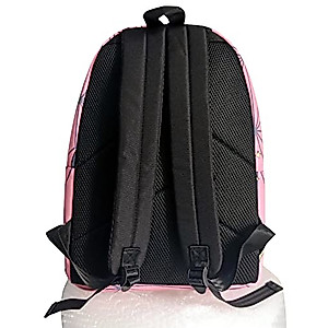 XIXISA Anime Nezuko Shinobu Kanroji Inosuke Cosplay School Backpack with Pencil Case Anime Backpacks for Teens