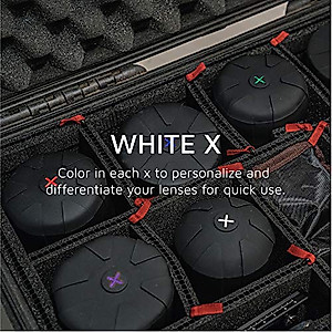 KUVRD Universal Lens Cap 2.0 - Fits 99% DSLR Lenses, Element Proof, Lifetime Coverage, Magnum, 2-Pack