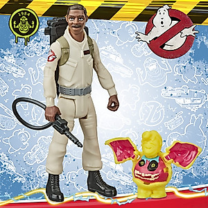 Ghostbusters Fright Features Winston Zeddemore Figure with Interactive Ghost Figure and Accessory for Kids Ages 4 and Up Great Gift for Kids and Fans, (E97675X0)