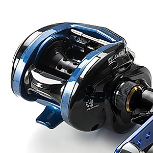 AbuGarcia BLUEMAX Ship 3 Right Hand Boat Fishing Power Handle Biaxle Reel Bait Reel