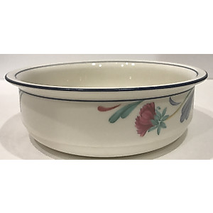 LENOX POPPIES ON BLUE SOUP/CEREAL BOWLS