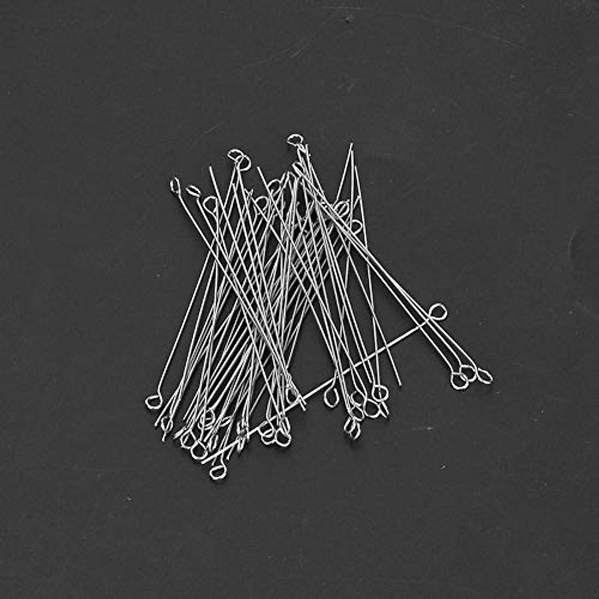 50PCS Reusable Inoculating Loop Holders Nichrome Needle Tips Inoculation for Laboratory Classroom, or Science Fair Project (2mm)